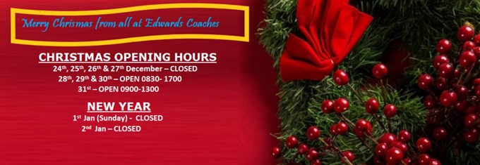 Edwards Coaches Ltd: UK and European Coach tours and Worldwide Air ...